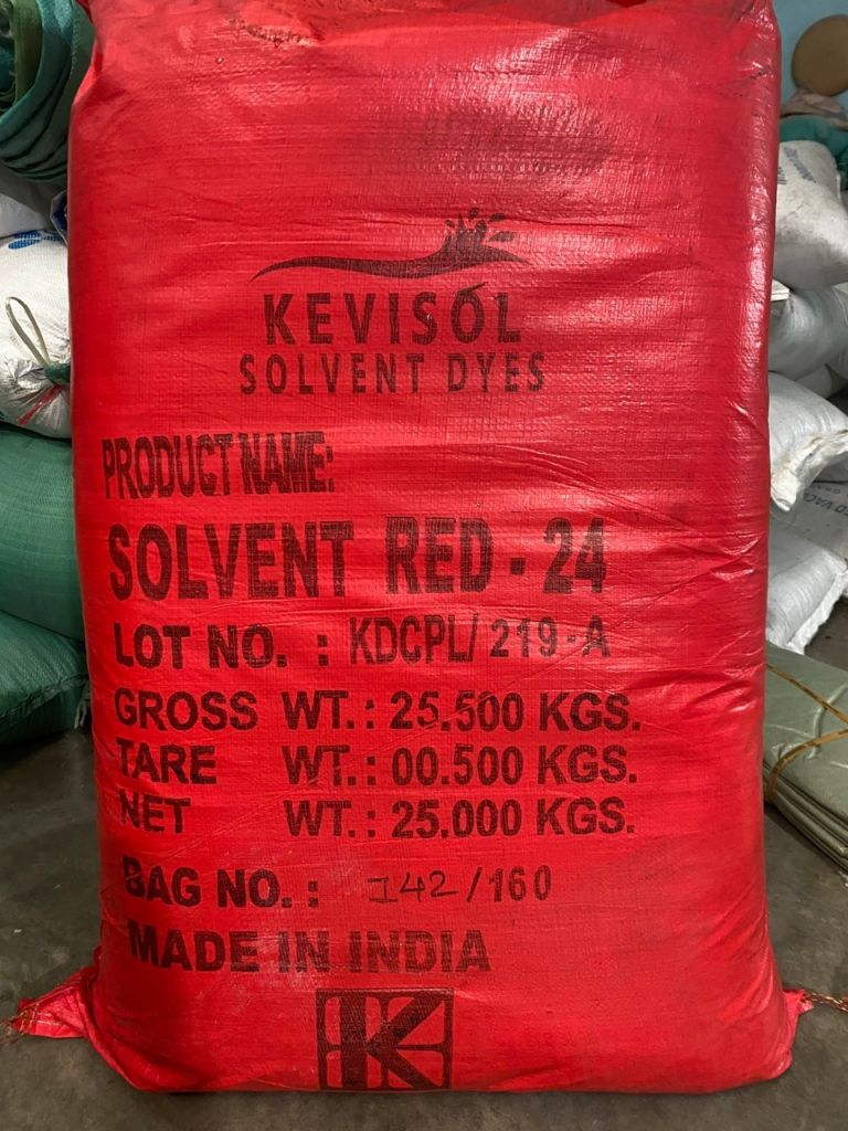 SOLVENT DYES RED 24 - P.SR.24 - CÔNG TY TNHH HOÁ CHẤT MINH LONG